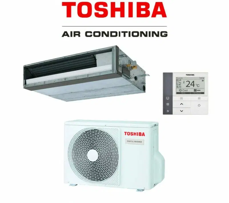 Toshiba 5kW Digital Inverter Mid-Static Ducted R32 Single Phase ...