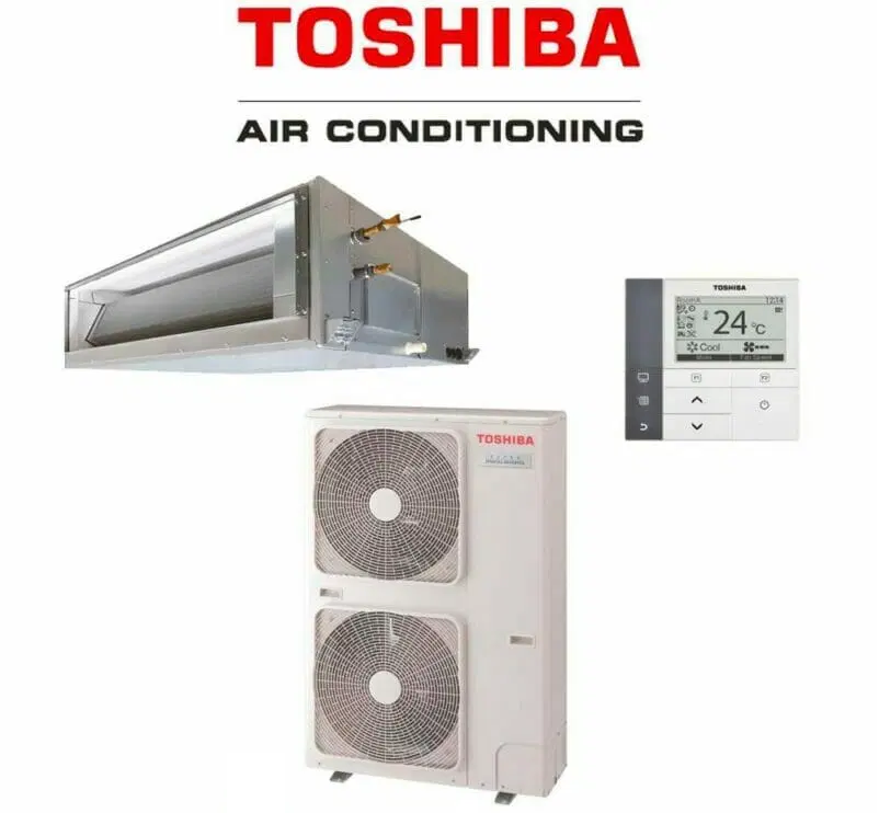 Toshiba Digital Inverter High Static Ducted R32 Single Phase