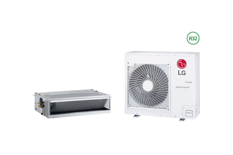 LG 8.0kW Slim Ducted Air Conditioner | Mid Static Inverter Single Phase